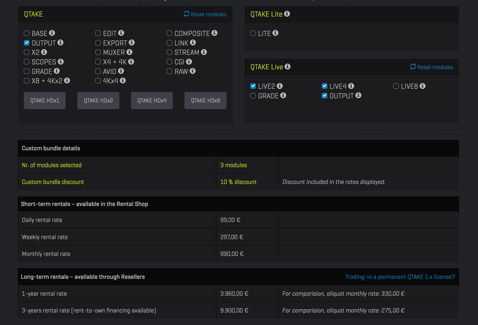QTAKE Pro FAQs for permanent license owners • QTAKE
