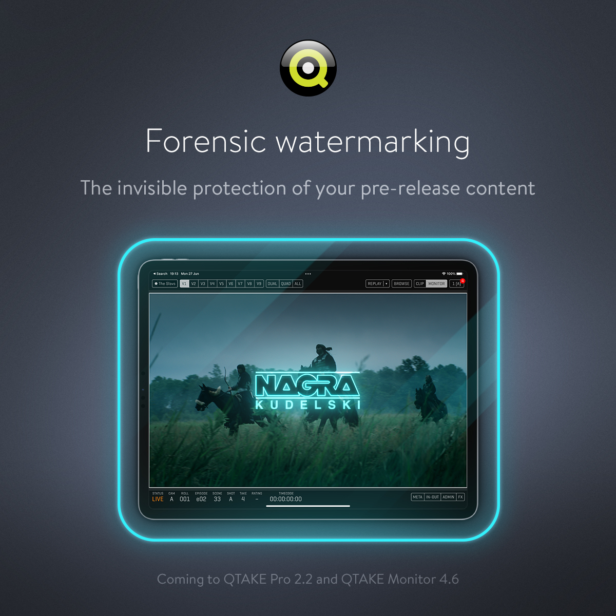 Forensic watermarking in QTAKE • QTAKE Forensic watermarking in QTAKE • QTAKE